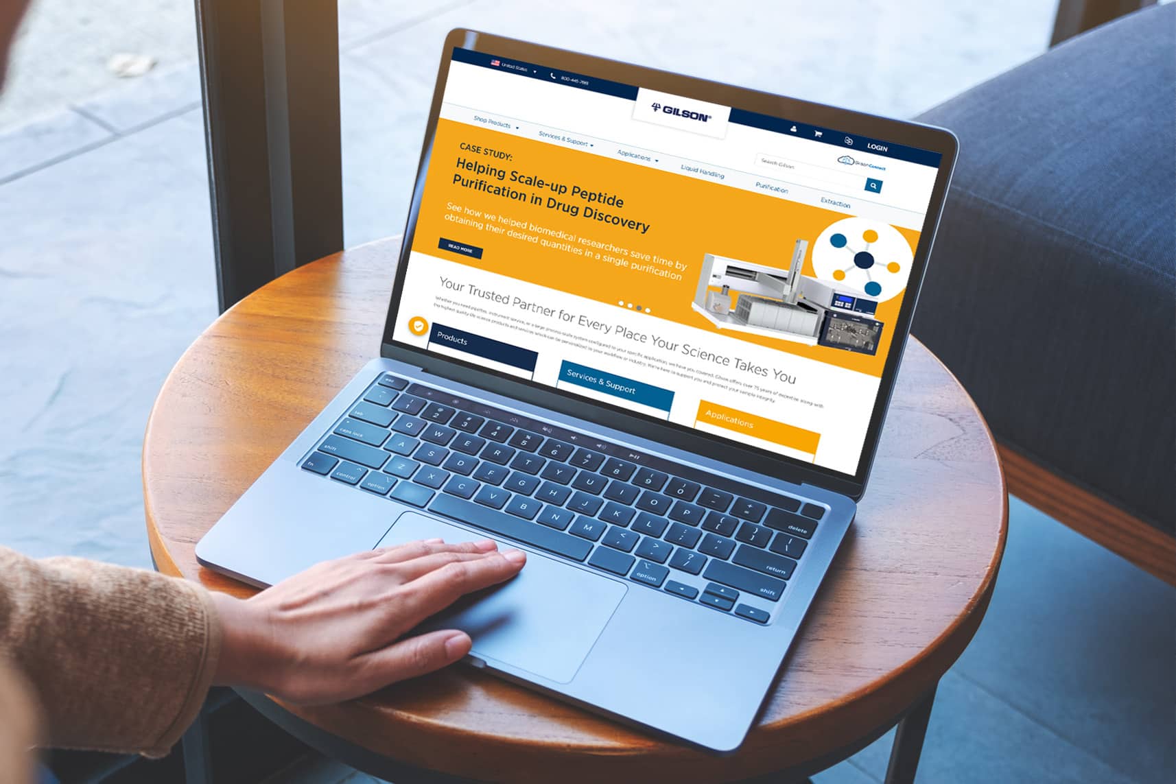 Gilson B2B Ecommerce | Williams Commerce